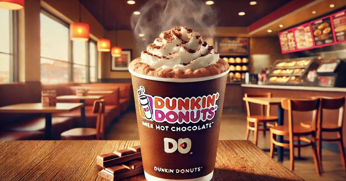 Dunkin' Donuts Hot Chocolate: Flavors, Calories, Prices