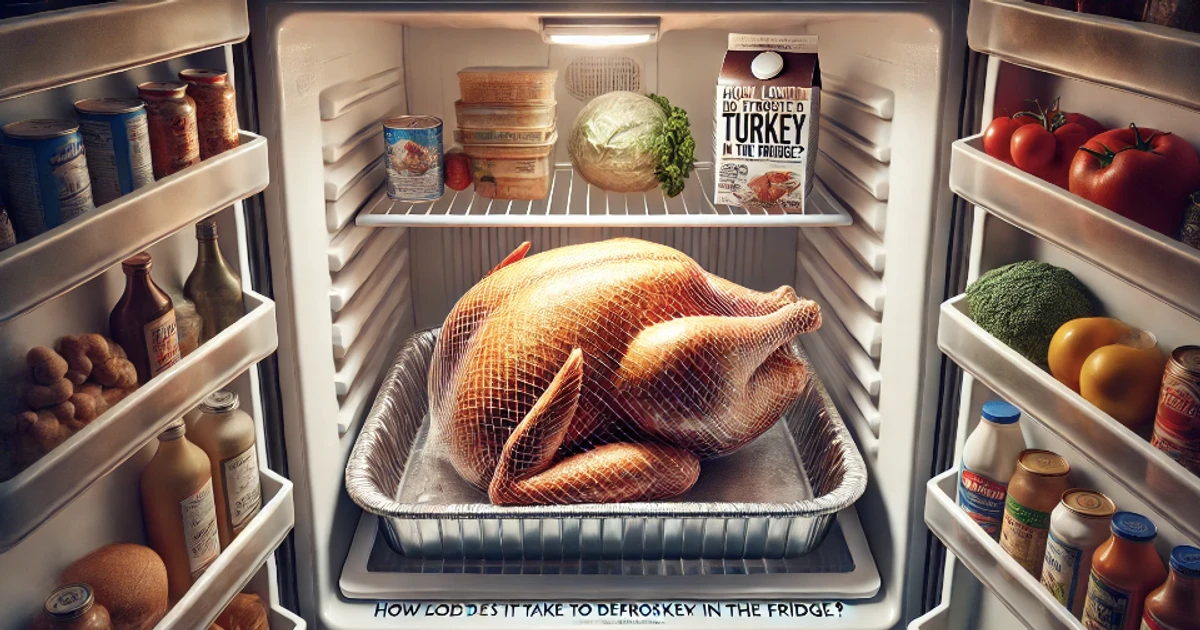 How Long Does It Take To Defrost A Turkey In The Fridge?