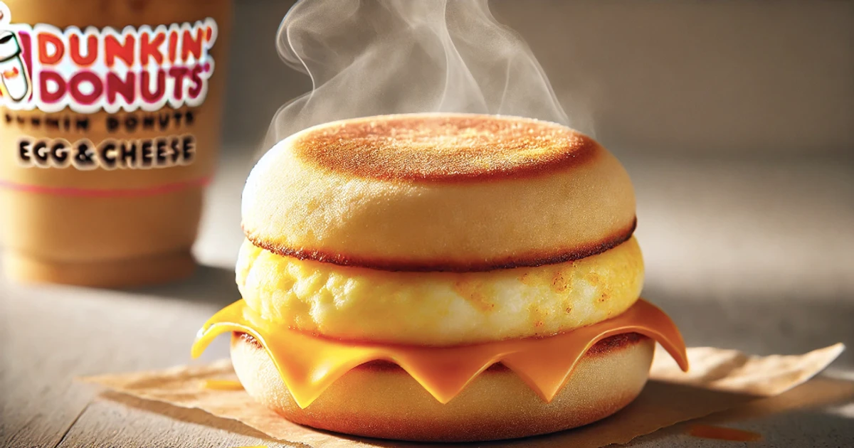 Dunkin' Donuts Egg & Cheese: Ingredients, Health Benefits, And Price