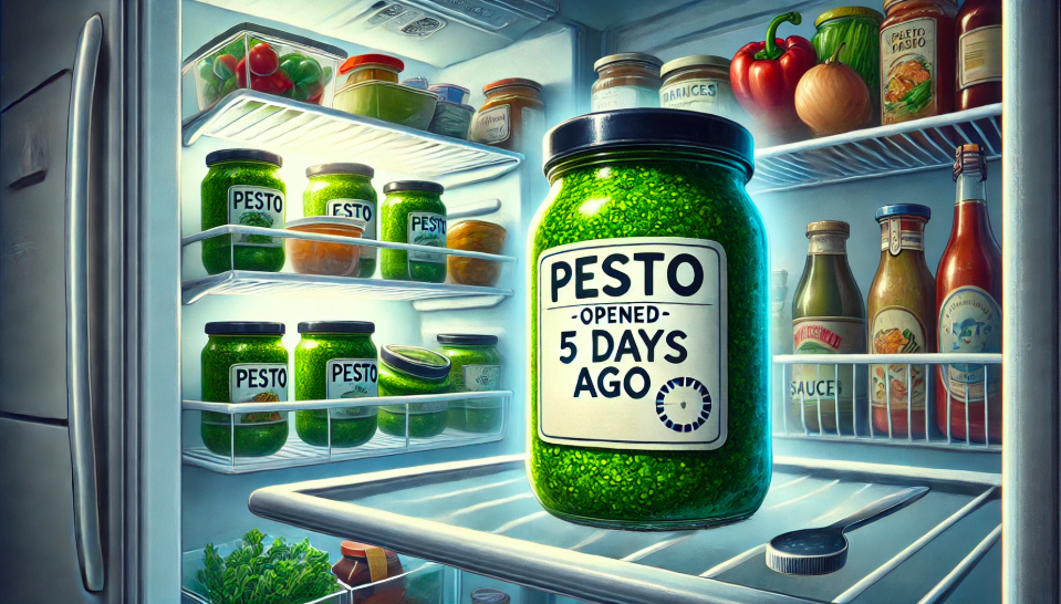How Long Does Pesto Last In The Fridge After Opening?