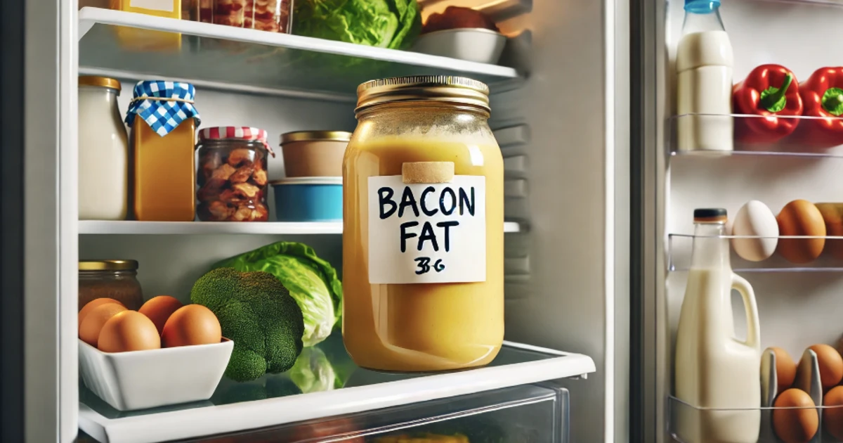 How Long Does Bacon Fat Last In The Fridge?