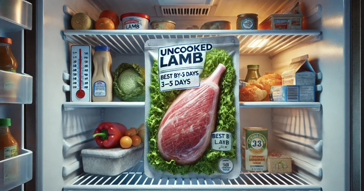 How Long Does Uncooked Lamb Last In The Fridge?