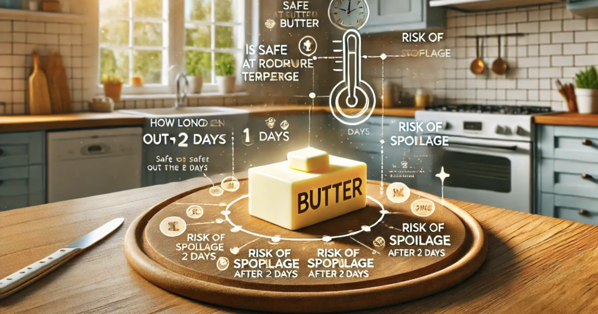 How Long Does Butter Last Out Of The Fridge?