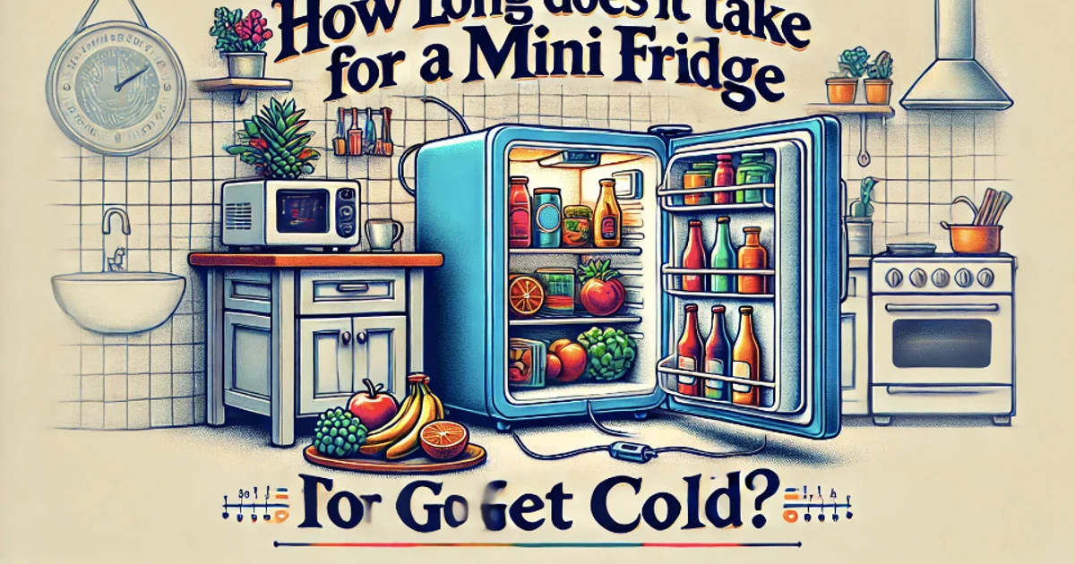 How Long Does It Take For A Mini Fridge To Get Cold?
