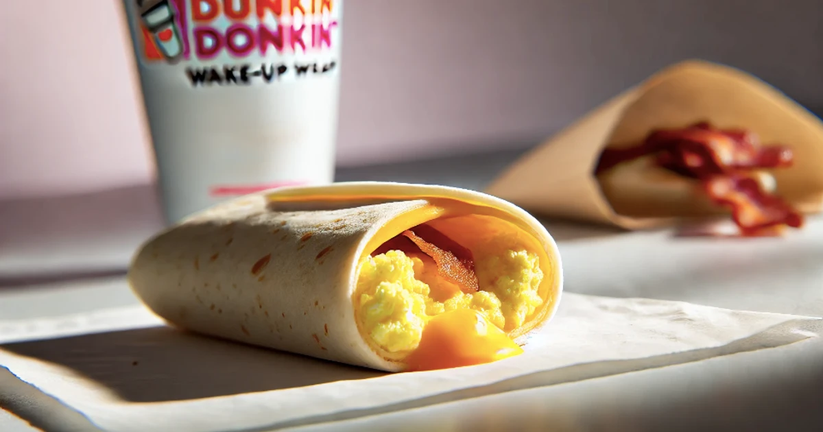 Dunkin’s Wake-Up Wrap: Calories, Flavors, And Price Details