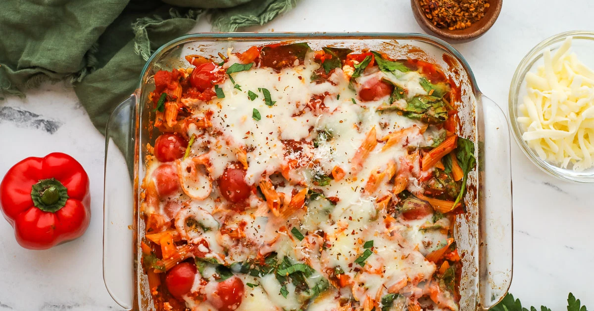 Quick Vegetarian Pasta Bake Recipe: Healthy, Easy & Delicious