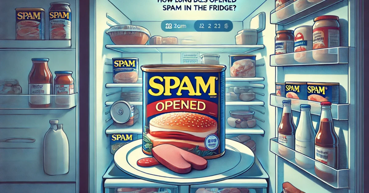 How Long Does Opened Spam Last In The Fridge?
