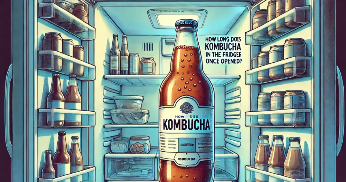 How Long Does Kombucha Last In The Fridge Once Opened?