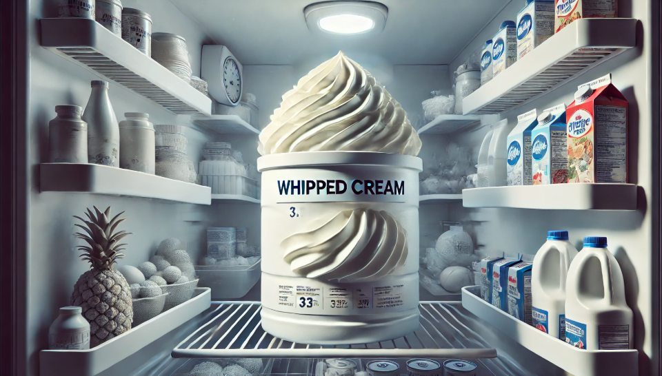 How Long Does Whipped Cream Last In The Fridge?