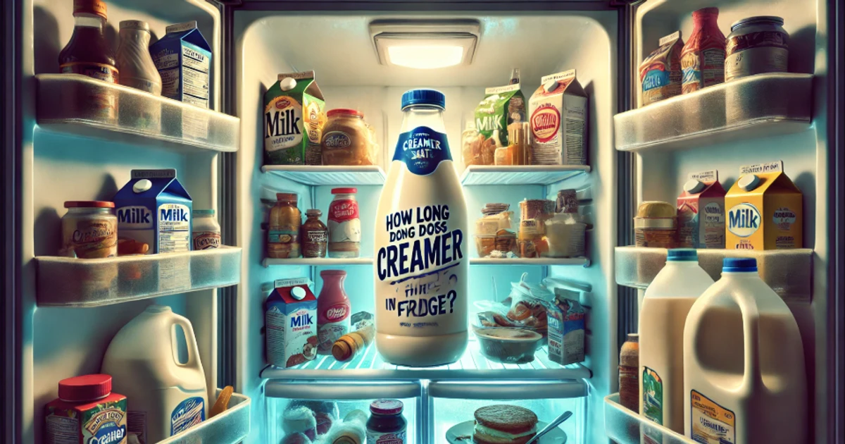 How Long Does Creamer Last In The Fridge?