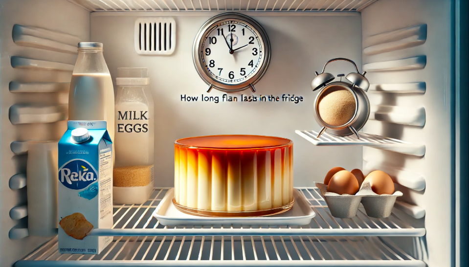 How Long Does Flan Last In The Fridge?